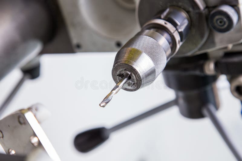 Drill tool of precision stock image. Image of milling - 56938351
