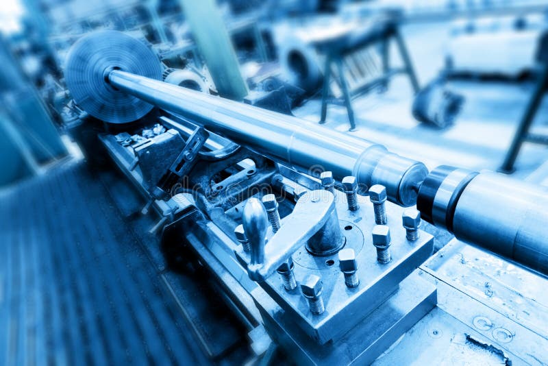 Drilling and Boring Machine at Work. Industry, Industrial Stock Photo ...