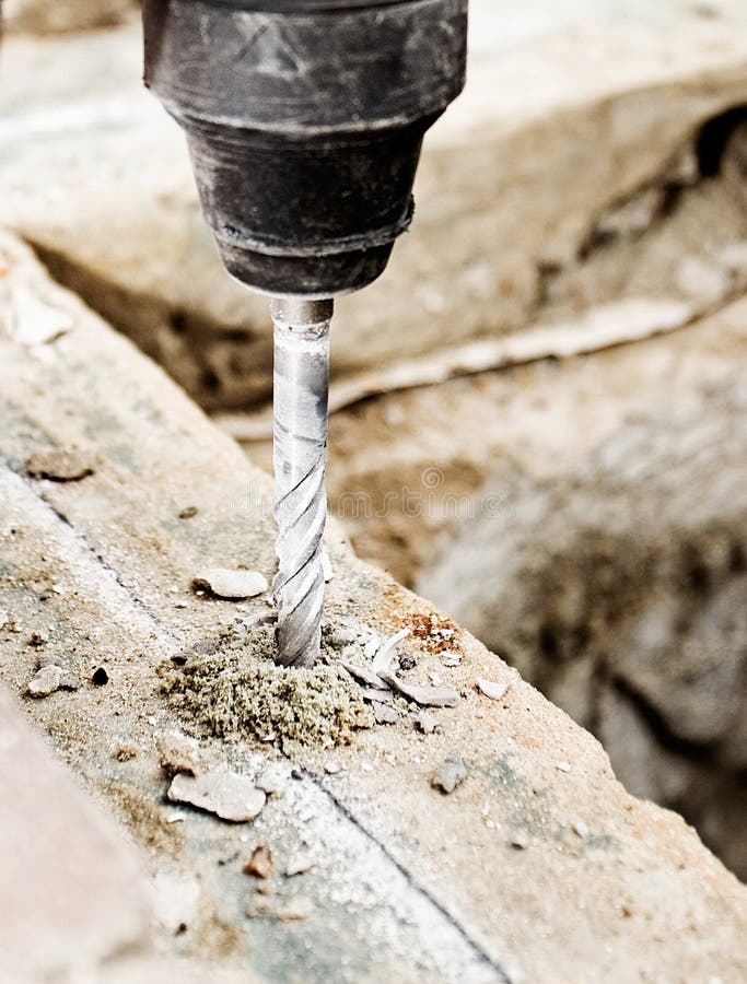 Construction Worker Fixing the Pavestone on the Roadtion Worker ...