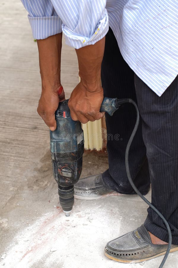 Drilling stock image. Image of plank, workshop, professional - 91511023