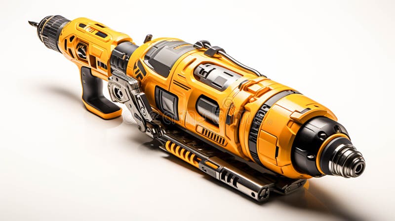 Drilling Equipment Completion Tool Full View on White Background Stock ...