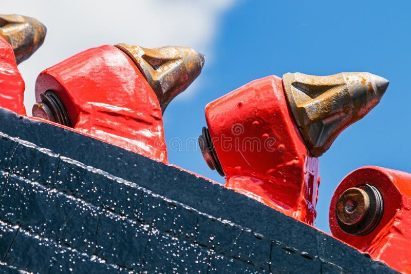 Drilling Head for Drilling Operations Stock Image - Image of machinery ...