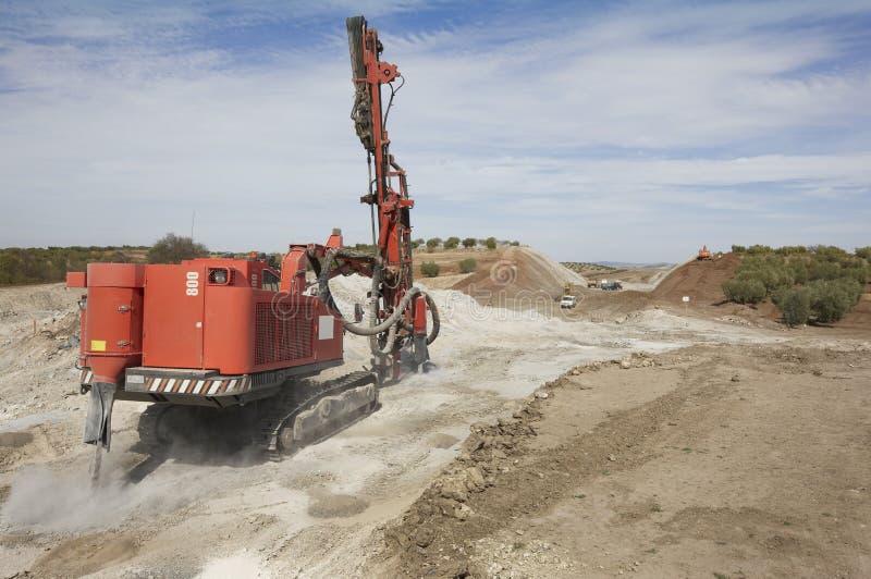 Drilling machine stock image. Image of power, moving - 15122337