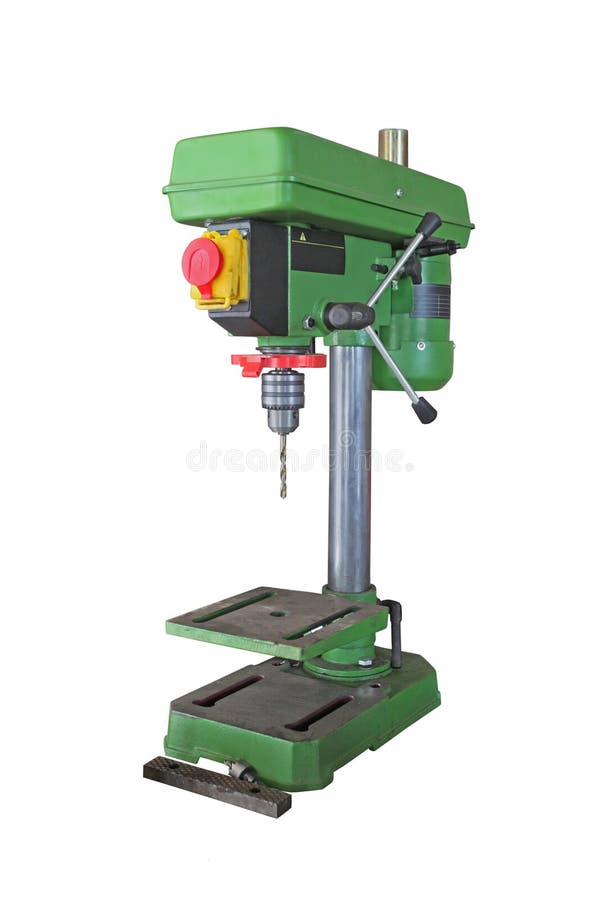 Drilling machine stock image. Image of engineering, workshop - 31699193