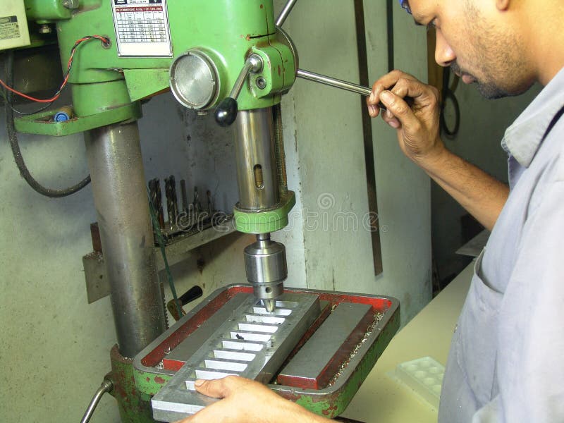 Milling Machine stock image. Image of issue, minute, coolant - 5808797