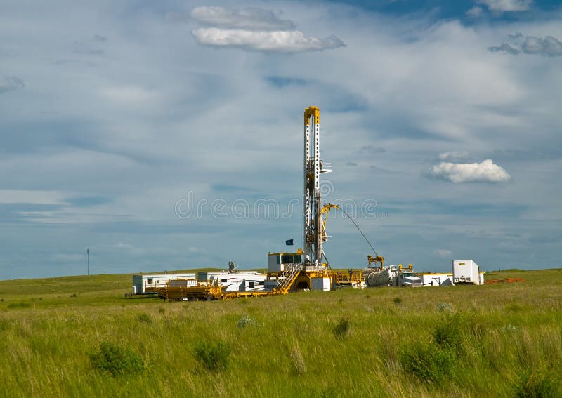 Drilling for Oil stock image. Image of energy, industrial - 5595501