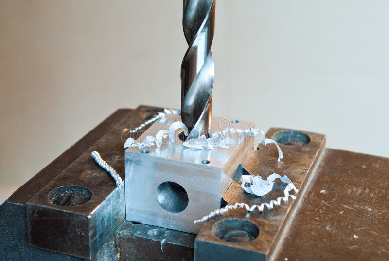 Drilling stock image. Image of perforator, bench, process - 59037375