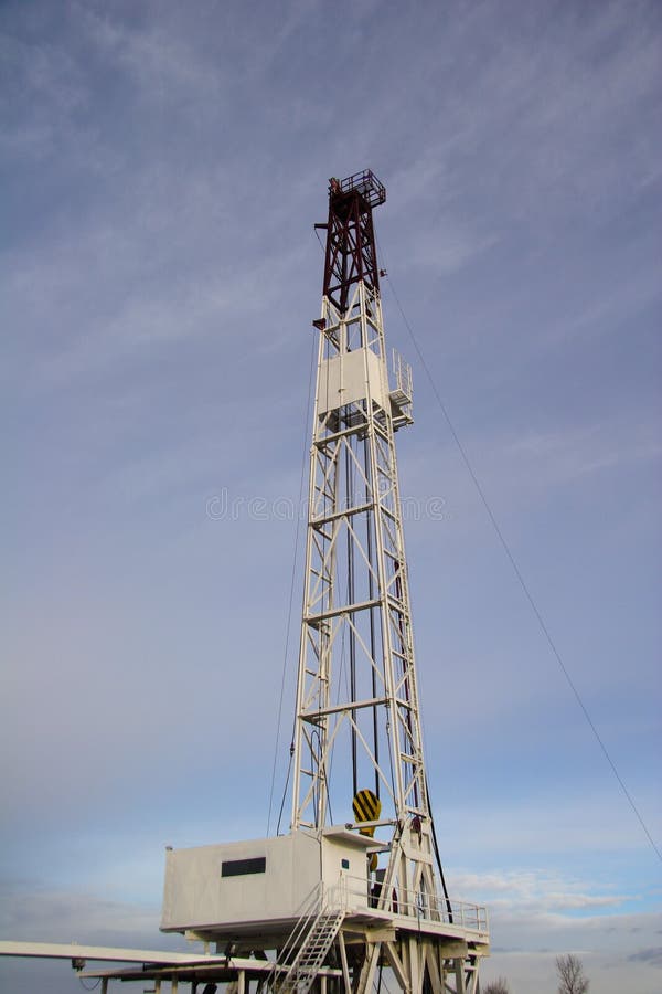 Oil Drilling Rig stock photo. Image of crude, research - 1513154