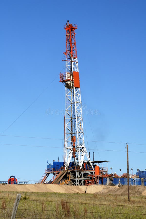 Oil Drilling Rig stock photo. Image of crude, research - 1513154