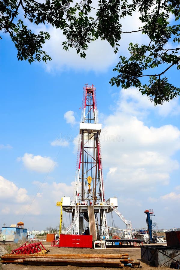 Drilling Rig stock photo. Image of drilling, petroleum - 7715452