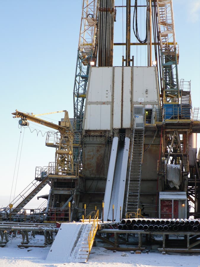 Drilling rig, BU-5000 stock image. Image of circle, geology - 40760099