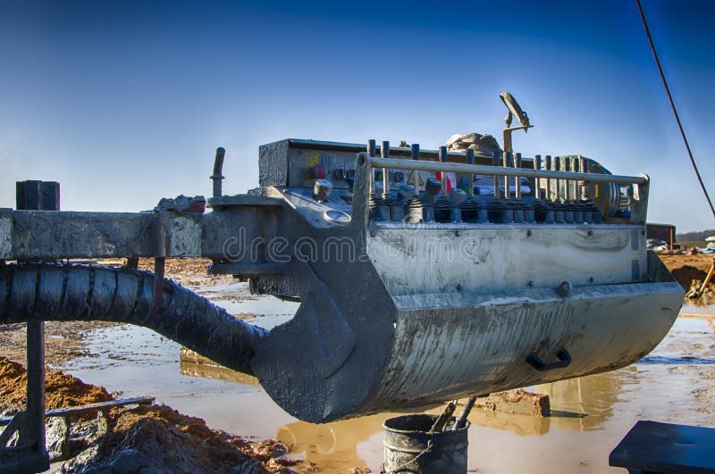 Drilling Rig. Drilling Deep Wells. Drilling Rig Control Panel ...