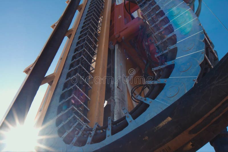 Drilling Rig, Equipment at Site of Oil Drilling Stock Image - Image of ...