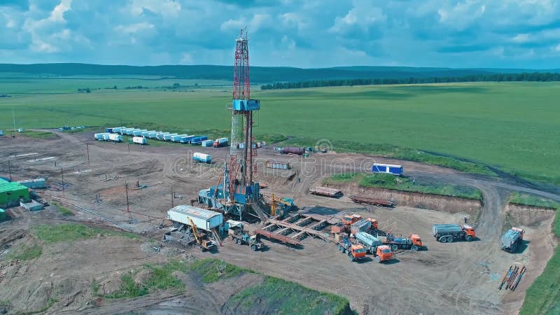 Drilling Rig for Oil Well Drilling. Equipment for Drilling Oil and Gas ...