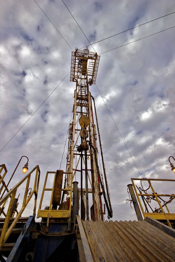 Drilling rig. editorial stock image. Image of loader - 77461534