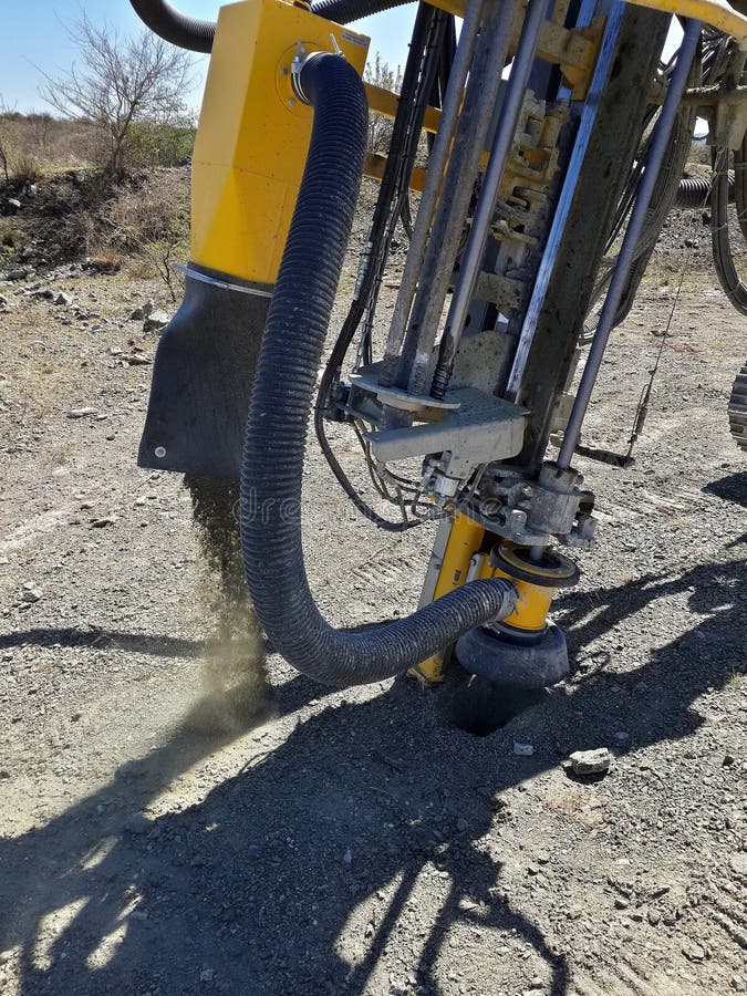 Drilling stock photo. Image of machine, quarry, drilling - 42860554