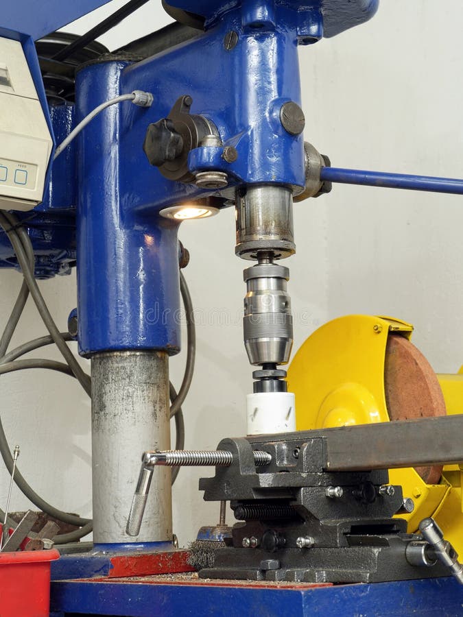 Drilling station stock photo. Image of metal, drill, tool - 37610148