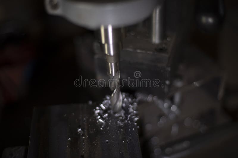 Drilling Steel. Large Drill Bit Stock Photo - Image of machinery ...