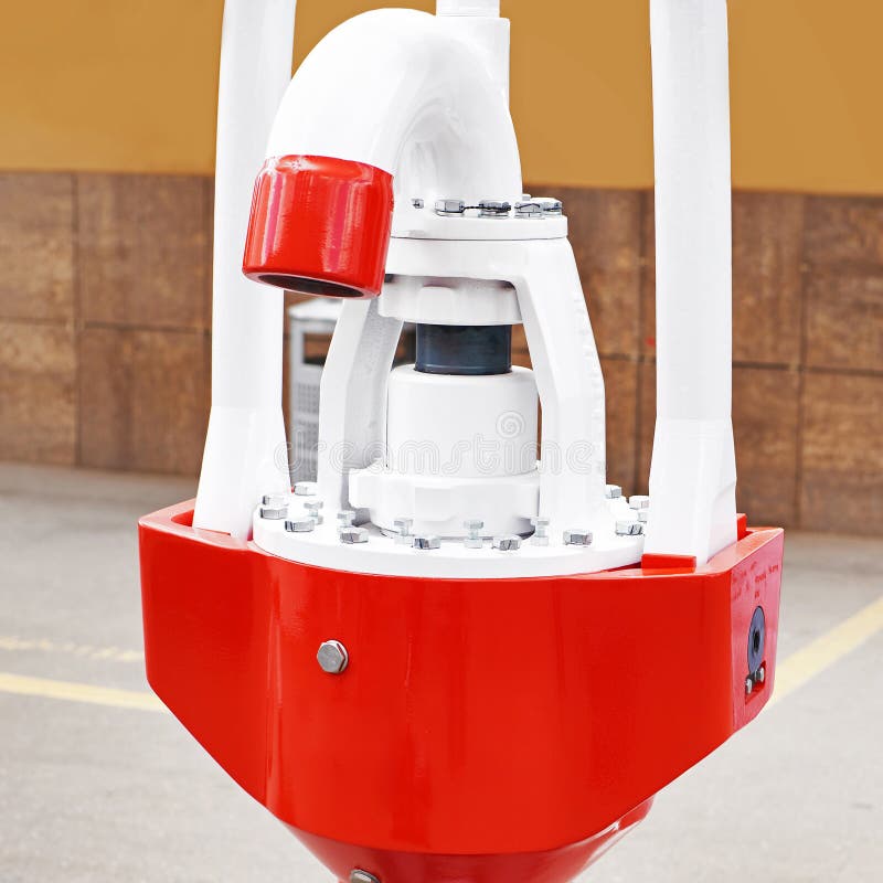 Drilling Swivel for Drilling Rig Stock Photo - Image of gasoline ...