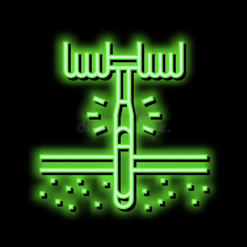 Drilling Tool for Soil Testing Neon Glow Icon Illustration Stock Vector ... Drilling Tool for Soil Testing Neon Glow Icon Illustration Stock Vector ...
