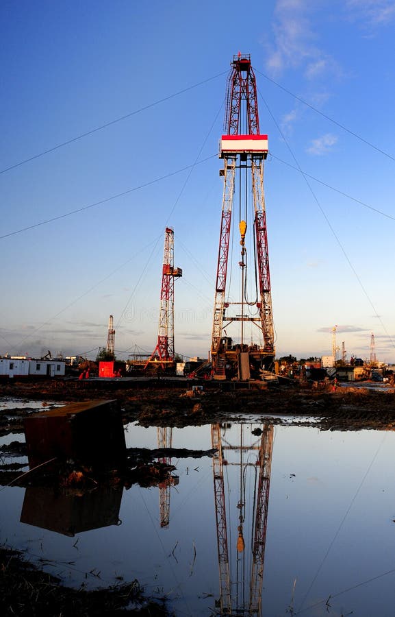Drilling tower stock image. Image of patch, gasoline - 11062703