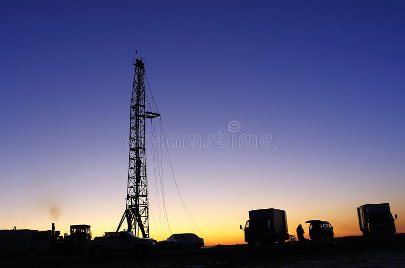 Oil Gas Industry Oilfield Drilling Rig Oil Pump Refining Pipeline ...