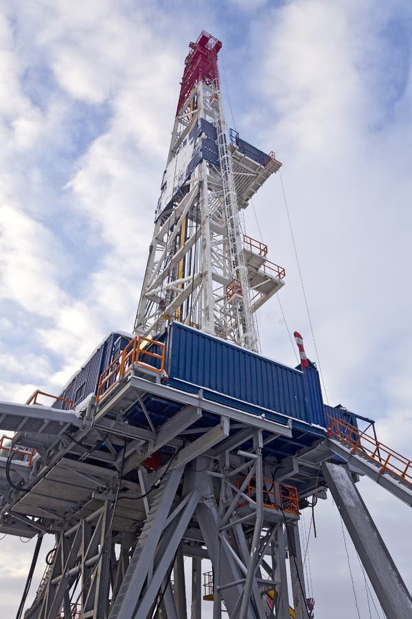 Offshore Drilling Derrick stock image. Image of structure - 3125301