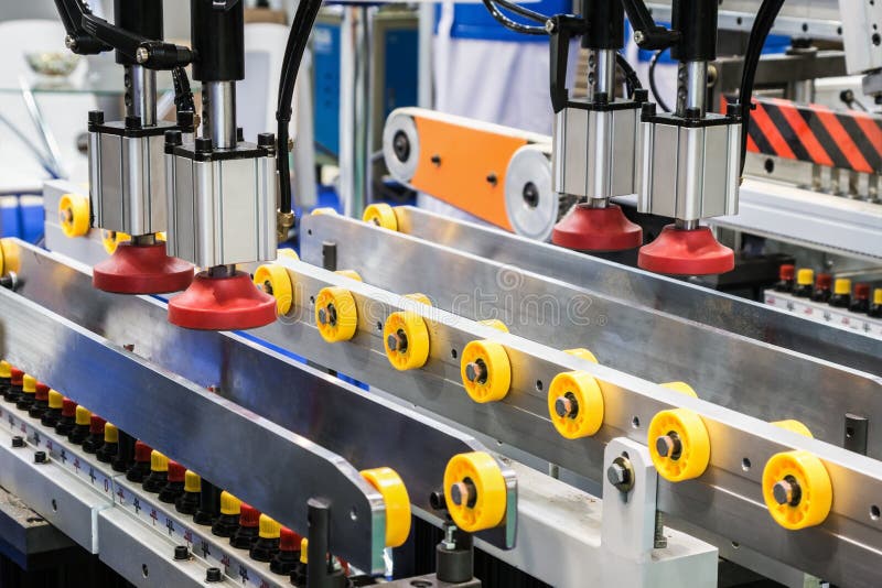 The Drilling and Welding Machine is Located in the Wood Stock Image ...