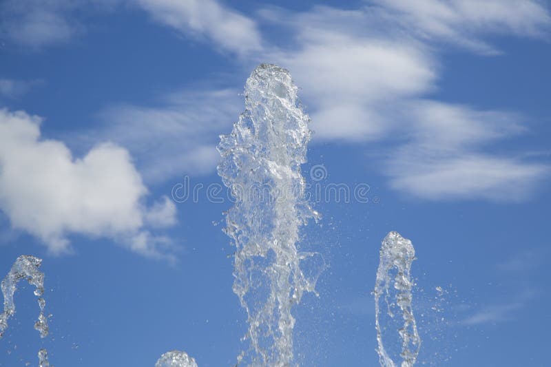Drilling Wells for Clean Water. Artesian Water Stock Photo - Image of ...