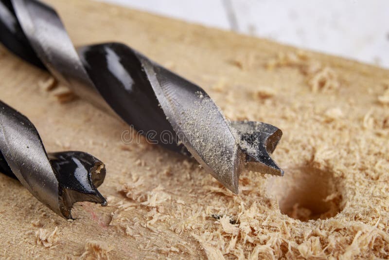 Drilling in Wood with Steel Drills and Countersinks. Minor Carpentry ...