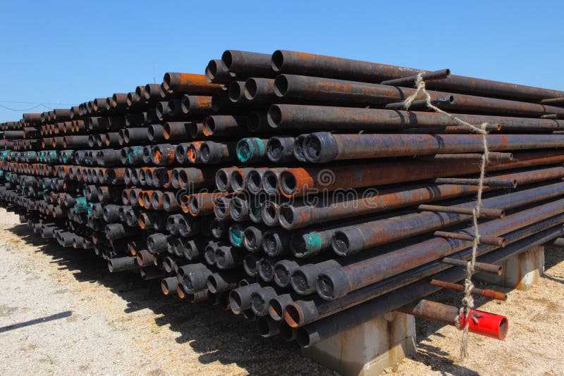 Drillpipe stock photo. Image of connection, collars, oilfield - 30148232