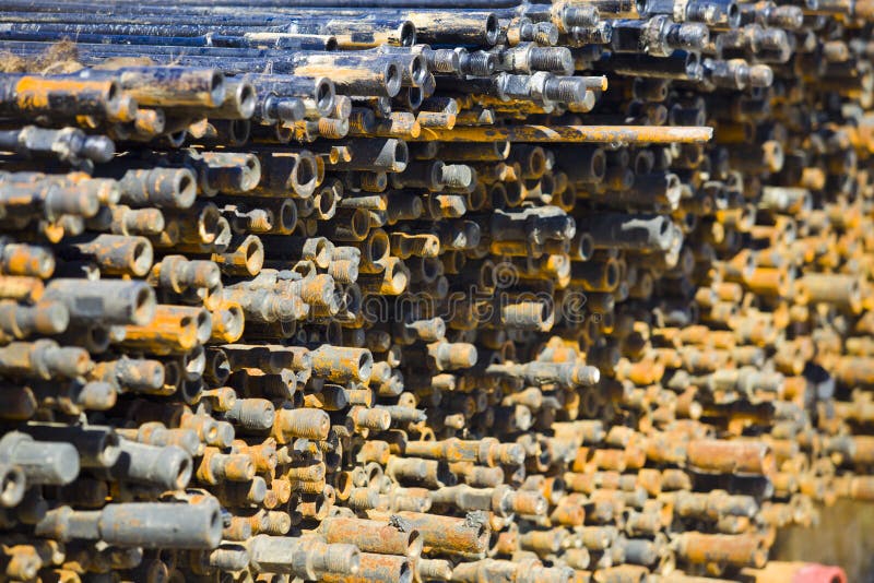 Drillpipe stock photo. Image of pipe, tube, steel, industry - 34971480