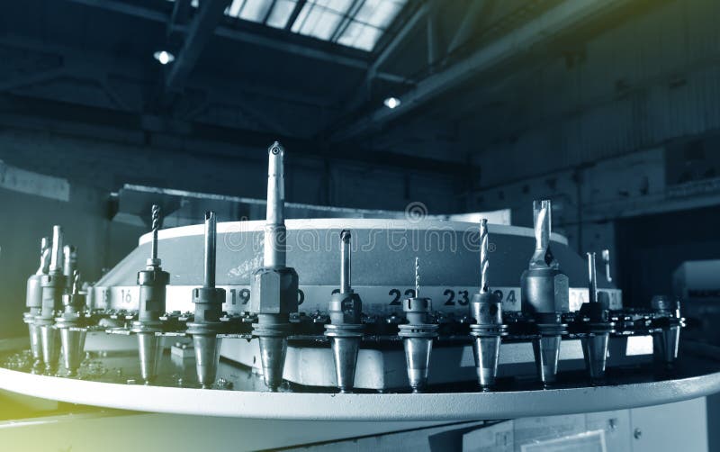 Drills from the Milling Machine, Nozzles Bit for Various Work Stock ...