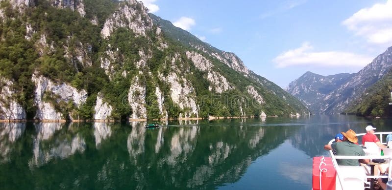 The Drina river editorial stock photo. Image of alps - 227607923