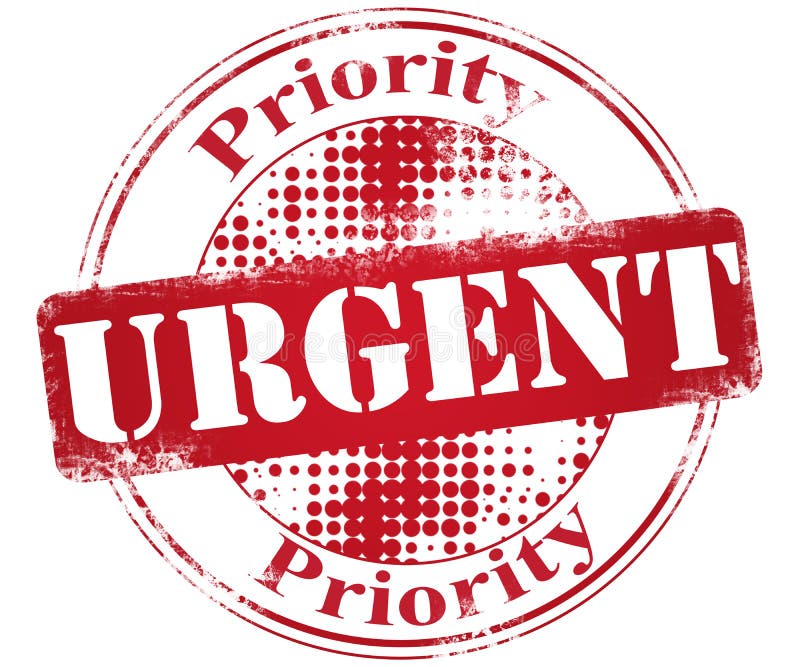 Dringender Stempel stock abbildung. Illustration von kommunikation ...