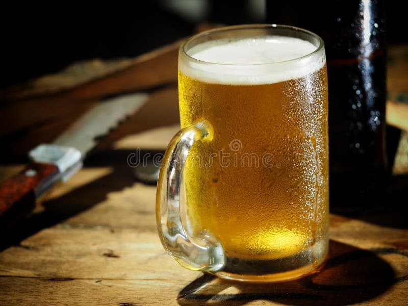 Drink beer after work stock photo. Image of food, office - 97328002