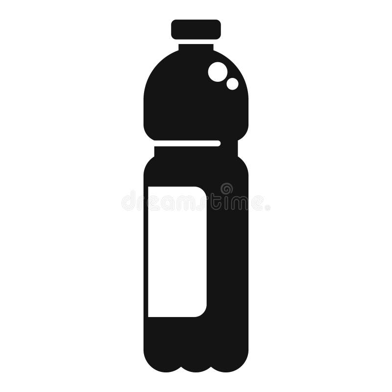 Drink Bottle Icon Simple Vector. Juice Bottle Food Stock Vector ...