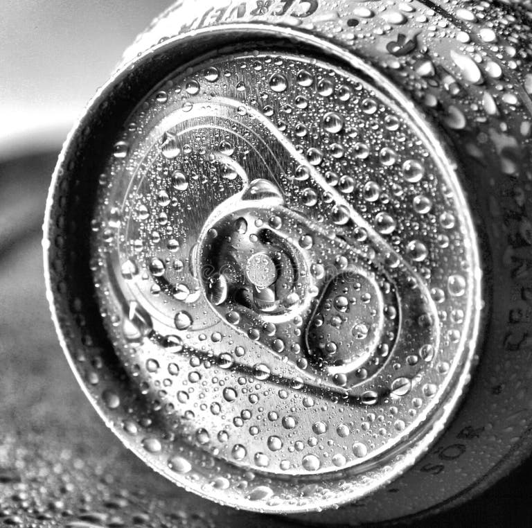 Drink can stock photo. Image of drop, cold, lemonade - 17174906