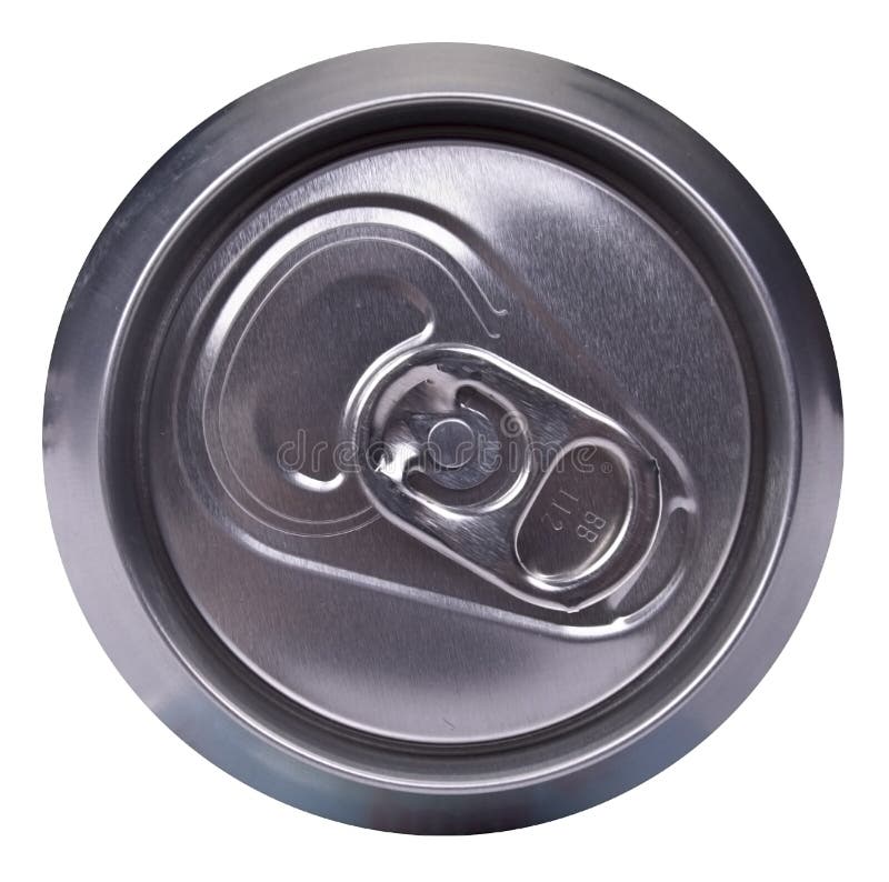 Drink can - top side stock photo. Image of consume, consumption - 5263390