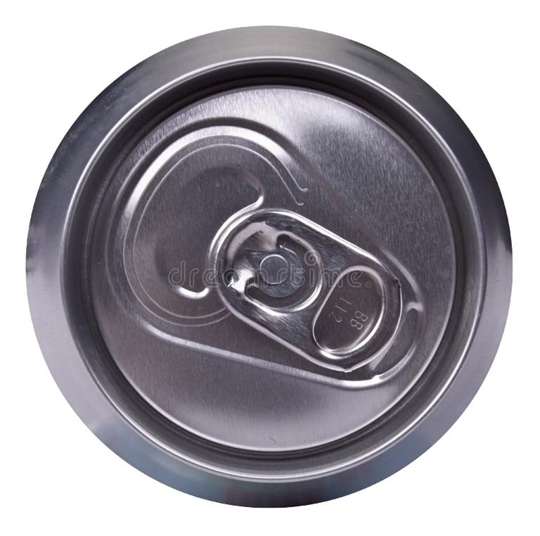 Drink can - top side stock photo. Image of consume, consumption - 5263390