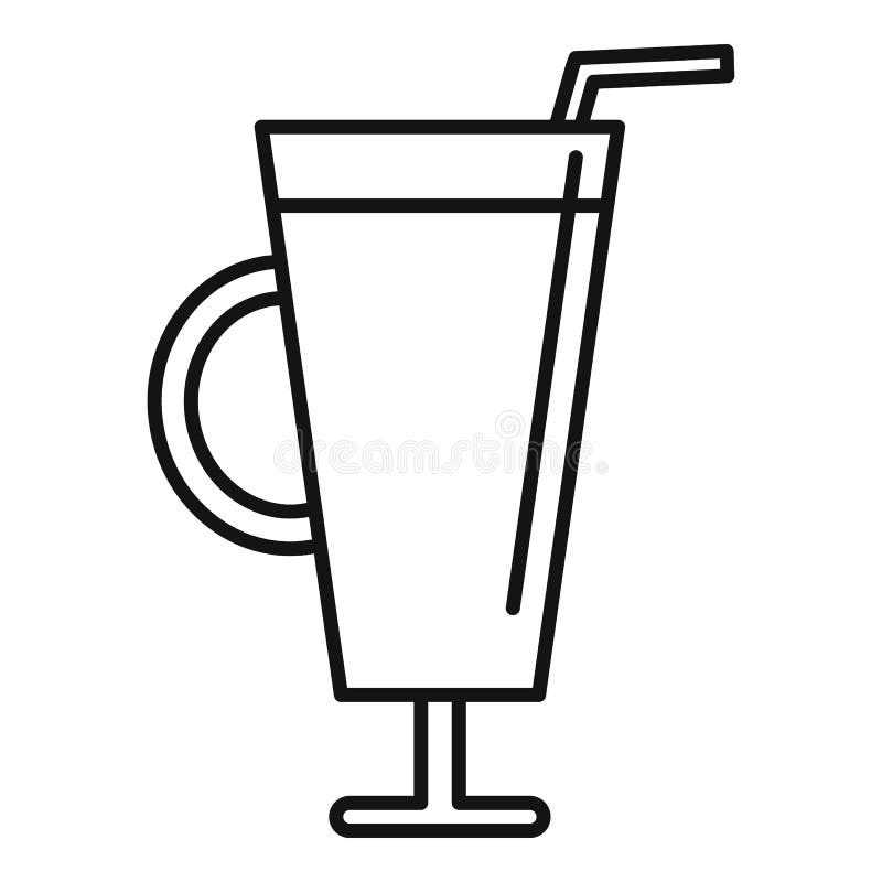Latte Outline Stock Illustrations – 14,457 Latte Outline Stock ...