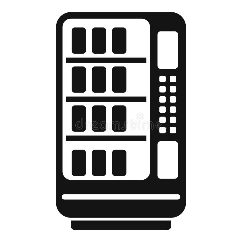 Drink Machine Icon Simple Vector. Bottle Portable Drink Stock Vector ...