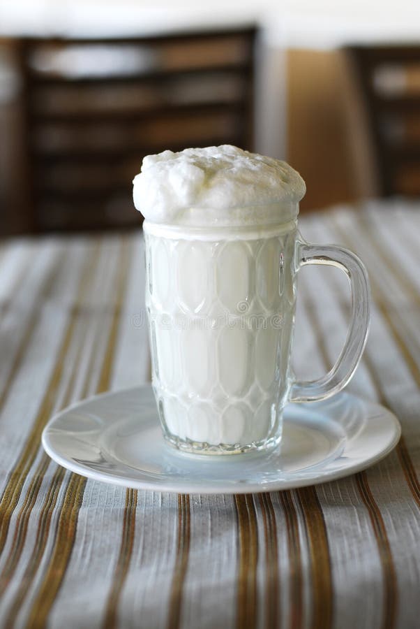 Drink Made of Yoghurt and Water Stock Image - Image of yogurt ...