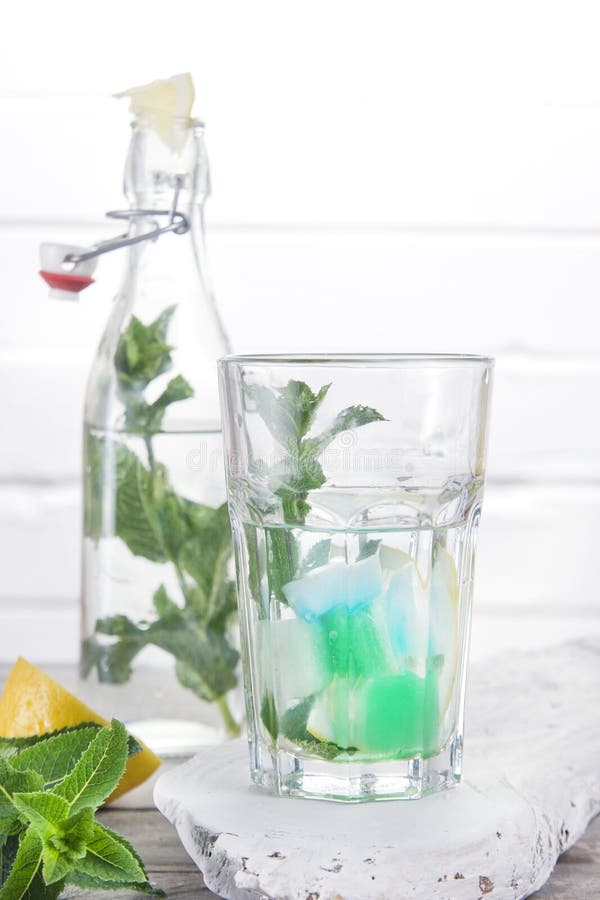 Drink mint to taste stock image. Image of silks, beverage - 41745491