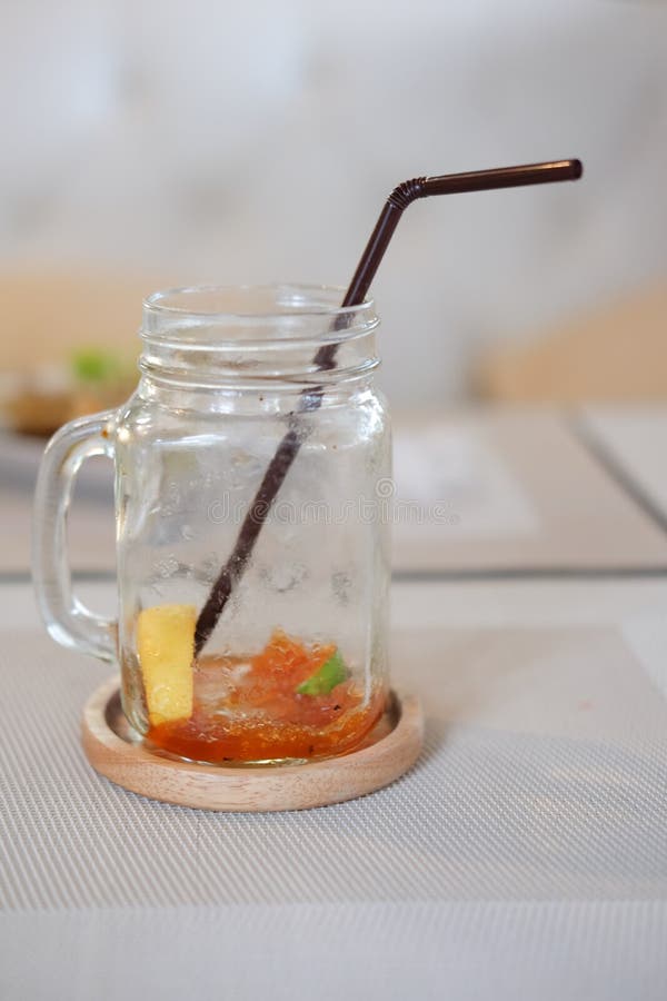 After Drink Refreshment Cold Summer Drink Stock Photo - Image of drink ...