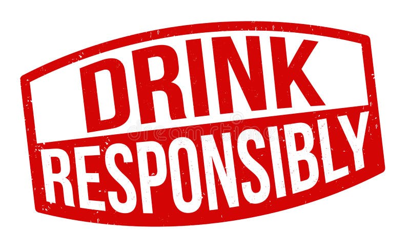 Drink Responsibly Stock Illustrations – 344 Drink Responsibly Stock ...