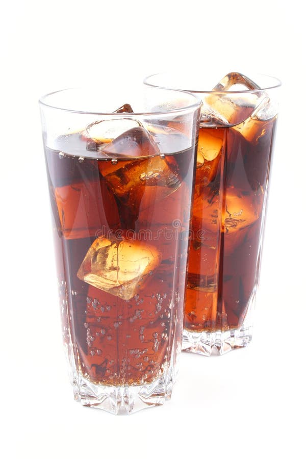 Cola stock image. Image of softdrink, thirsty, glass, cold - 1277023