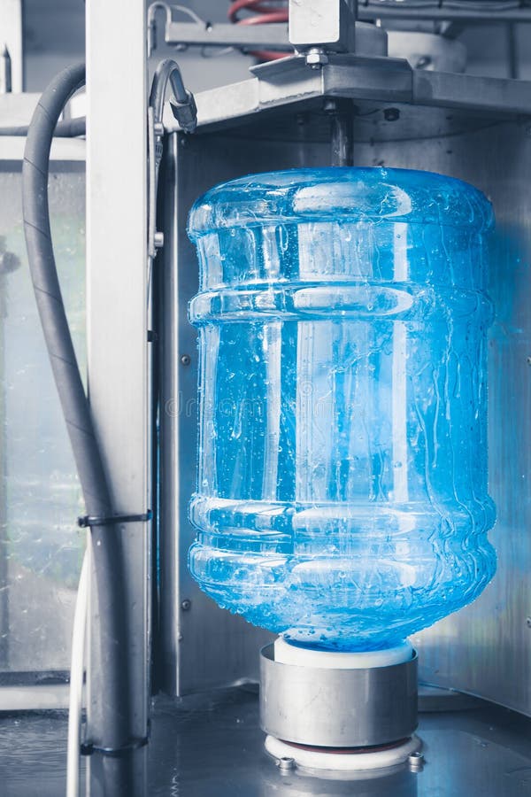 Water production line stock image. Image of industry - 25432329