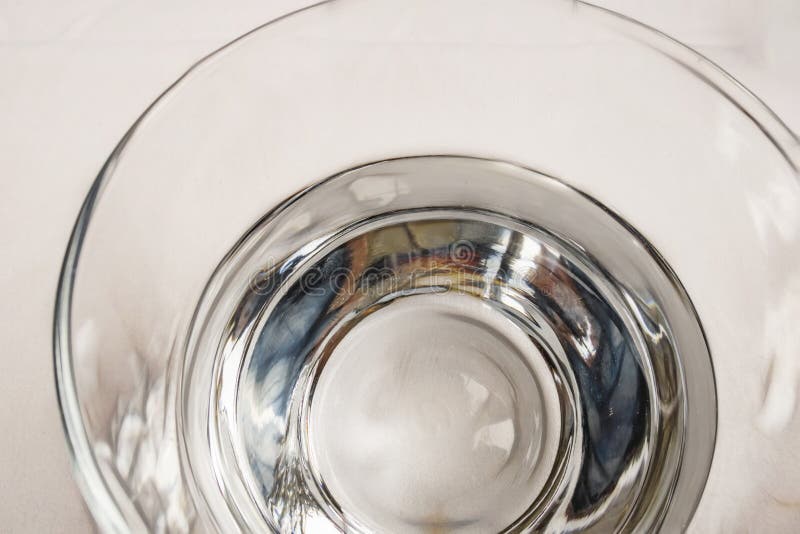 Drinkable Water in Glass Cup on Table Stock Photo - Image of drinkable ...