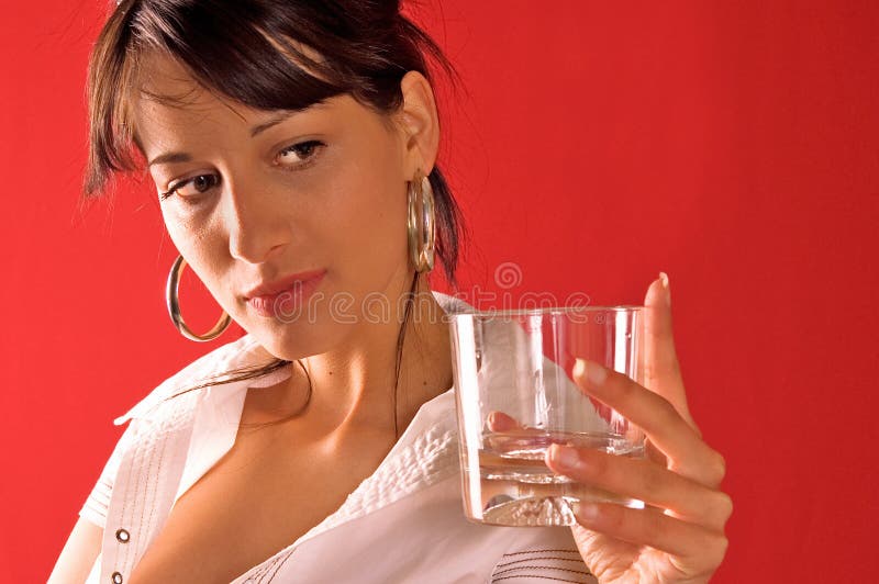 Drinking stock image. Image of girl, alcohol, flirt, dranked - 2557219